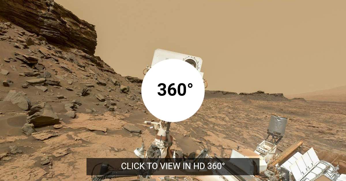 MARS sol 1463, Curiosity Rover Fot.